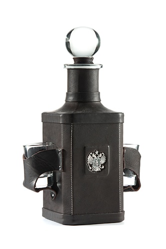 Штоф «Федерация» (с серебром) - купить подарок в Москве/Gift-for-you